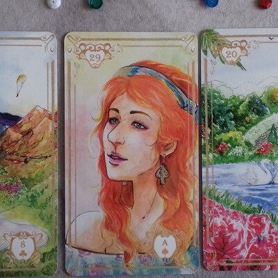 Lenormand Deck, Oracle Deck, Lenormand, Tarot Deck, Lenormand Cards, 36 ...