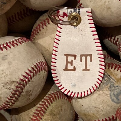 Personalized Hand Made Baseball Key Chain - Etsy