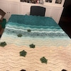 Sea Turtle Crochet Blanket Pattern, Ocean Afghan, Crochet Pattern ...