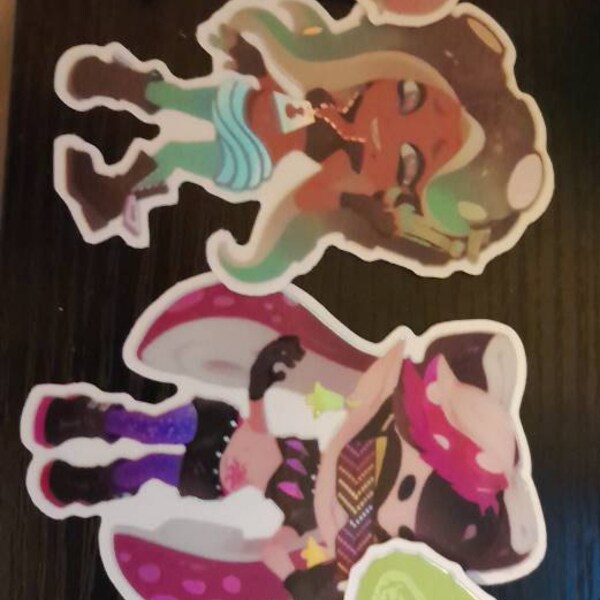 Splatoon Idols Holographic Vinyl Sticker - Etsy