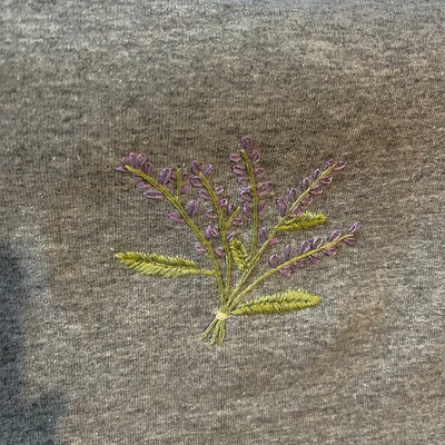 Goldenrod Autumnal Bouquet : Easy Beginner Hand Embroidery - Etsy