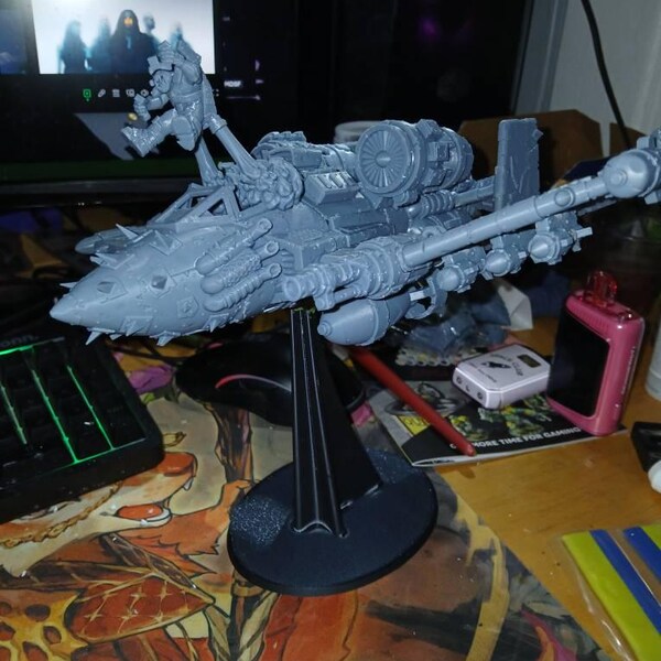 Orkaz Plane | Station Forge 3d Printed Miniature - Etsy
