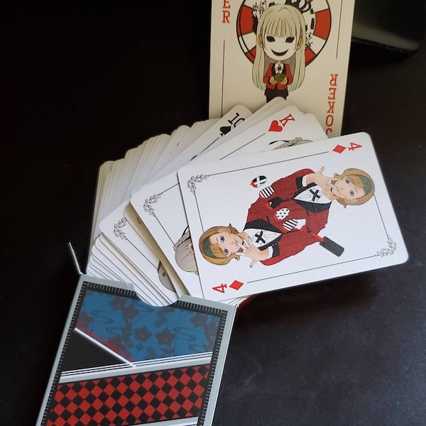 Kakegurui Playing Cards 54-card Deck - Etsy