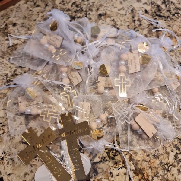 Personalized Baptism Gift, Unique Baptism Favors for Guests, Baptism ...