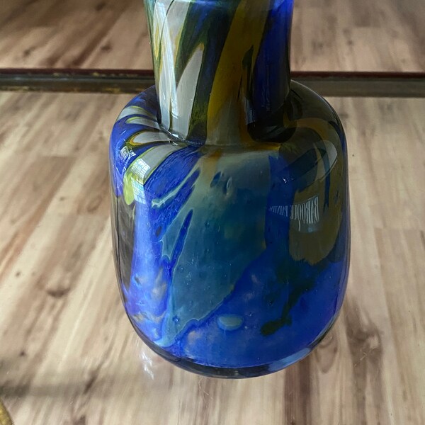 Robert Ward Ramsey Studio Pottery Modernist Stoneware Vase Mottled ...