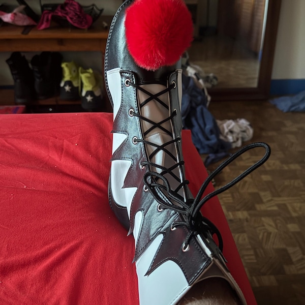 Made to Order Custom Made Hand Made Hotel Blitzo Cosplay Shoes Boots ...