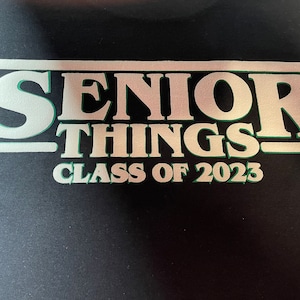 Senior Vibes Only SVG Dxf Eps and Png Digital Design - Etsy