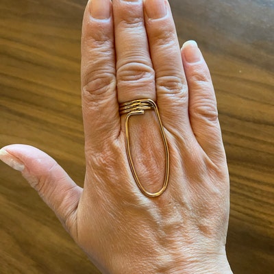 Arthritis Finger MCP Joints Splint Brass or Sterling Silver - Etsy