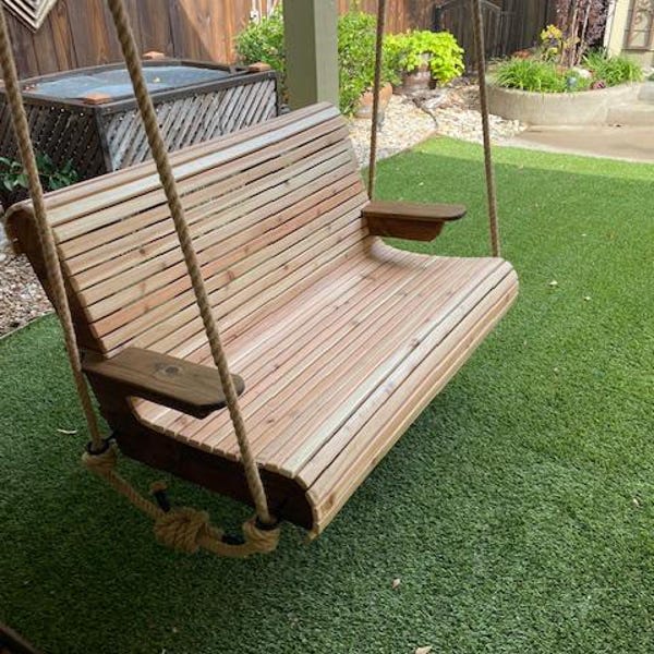 Swing Bench Plans and Step by Step Instructional Video - Etsy