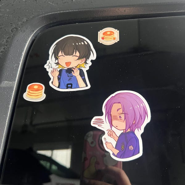 Blue Lock Stickers - Isagi Yoichi, Bachira Meguru, Nagi Seishiro, Reo ...