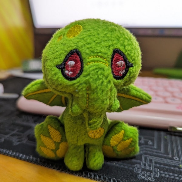 ITH PATTERN- Lovecraft Cthulhu Monster - Littlefox's Toebeans - Digital ...