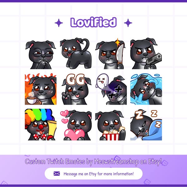 Twitch Animated Emote / Cute Ghost Animated Emotes Sus / Kawaii Spooky ...