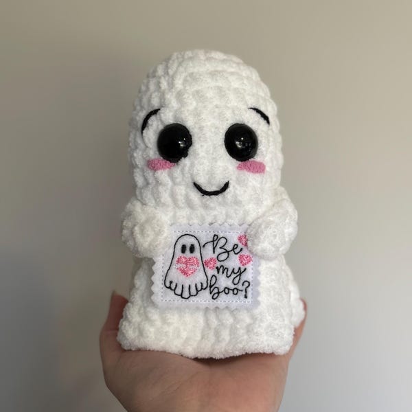 PATTERN: Low Sew Plush Ghasper the Sheet Ghost - Crochet Ghost With ...