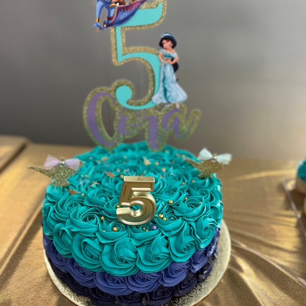 Princess Cake Topper, Number Cake Topper - Etsy Canada