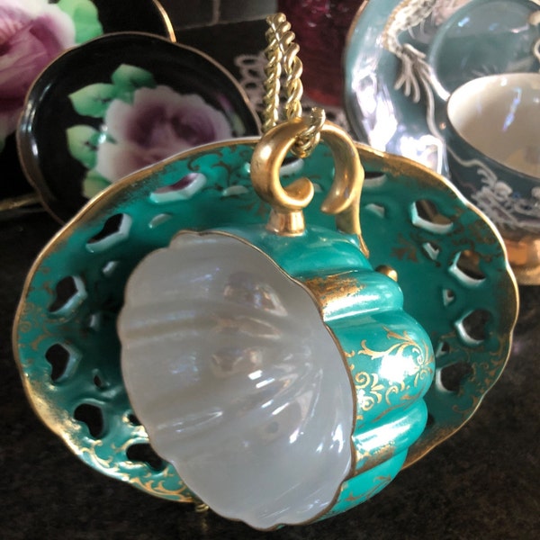 Barn Farmhouse Landscape Art Print, Aqua Blue Barn Landscape, Farm Barn ...