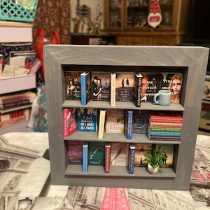 Mini Bookshelf: Custom - Etsy