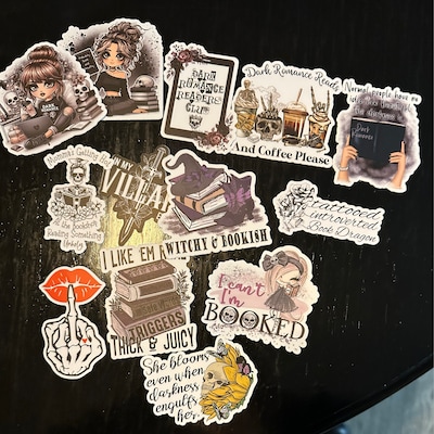 Bookish Stickers Stickers for Book Lovers Reading Stickers Smut ...