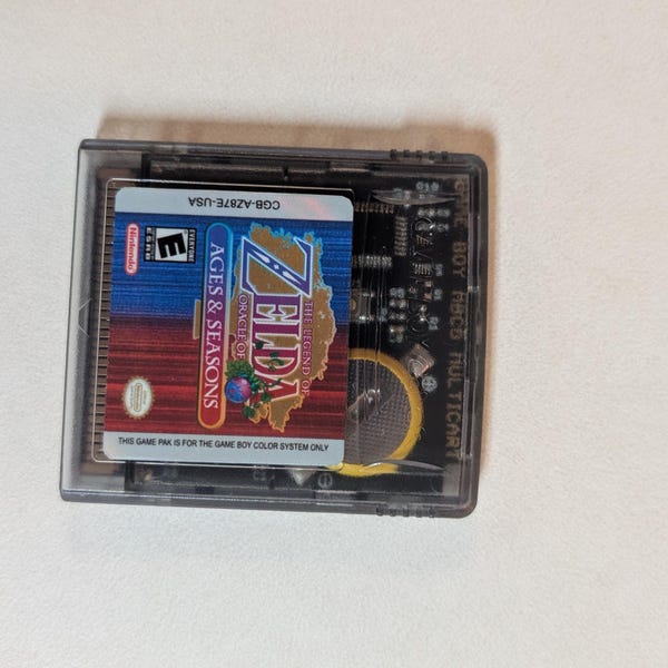 Ancient Mew GBA Holographic Label - Laminated Replacement Label for ...