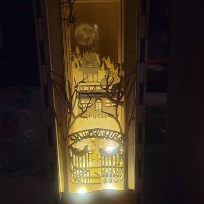 Nativity Shadow Box Book Nook - Etsy