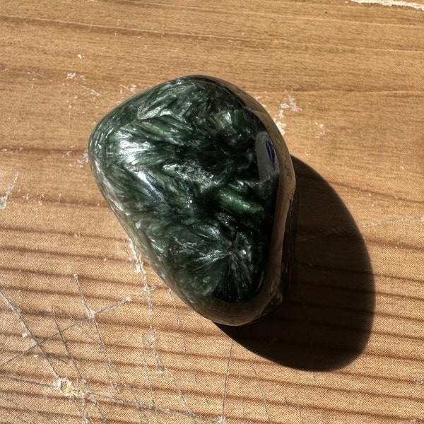 Seraphinite Tumbled Stones - Tumbled Seraphinite - Rare Stones - Healing Crystals and Stones - Etsy