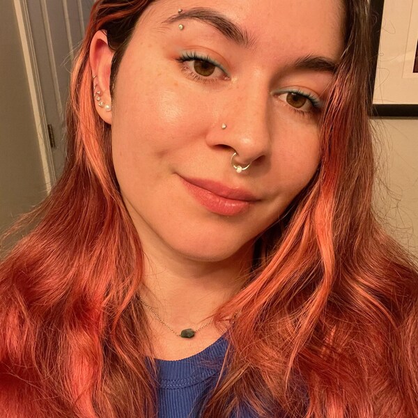 Vertical Labret Bridge Piercing Eyebrow Rings Belly Button Bars Rook ...