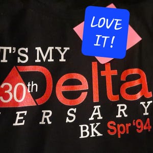 It's My Deltaversary T-shirt , Personalized Shirt, Delta Tee, Unisex ...