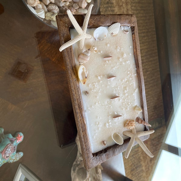 Toes in the Sand Woodwick Dough Bowl Candle - Etsy