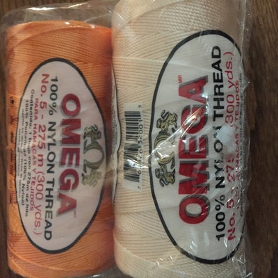Crochet Omega No.5 50grs / 100% Mercerized Cotton Yarn, Crochet Cotton ...