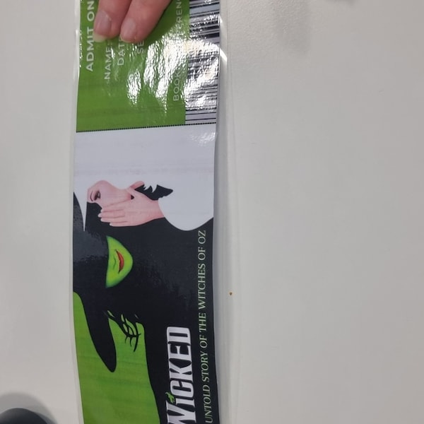 HAMILTON THEATRE TICKET, Digital Download, Editable Template, Print at Home - Etsy