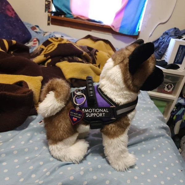 ESSA Harness With Handle Emotional Support Plush Make Your Own Stuffed ...