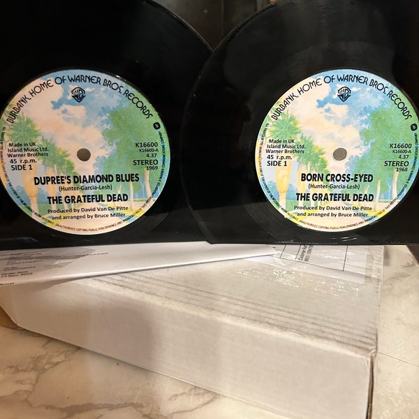 Real Vinyl Record Personalised Label 45rpm - Etsy