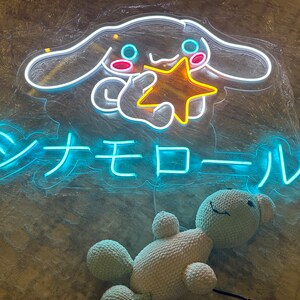 Kaw Neon Sign, Kawaii Anime Kaw Led Neon Sign Light for Kids Bedroom ...