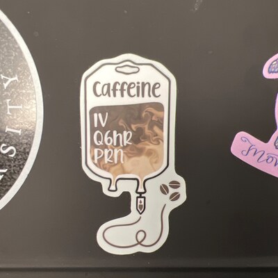 Butterfly IV Sticker, Intravenous Sticker, Infusion Nurse Sticker ...