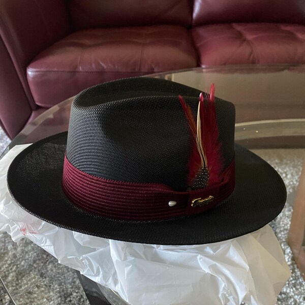 White Lowrider Fedora Chicano Hat - Etsy