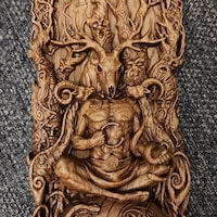 Cernunnos, Cernun, Wood Horned God, Celtic God, Altar Statue, Pagan God, Wiccan, Druid - Etsy Canada