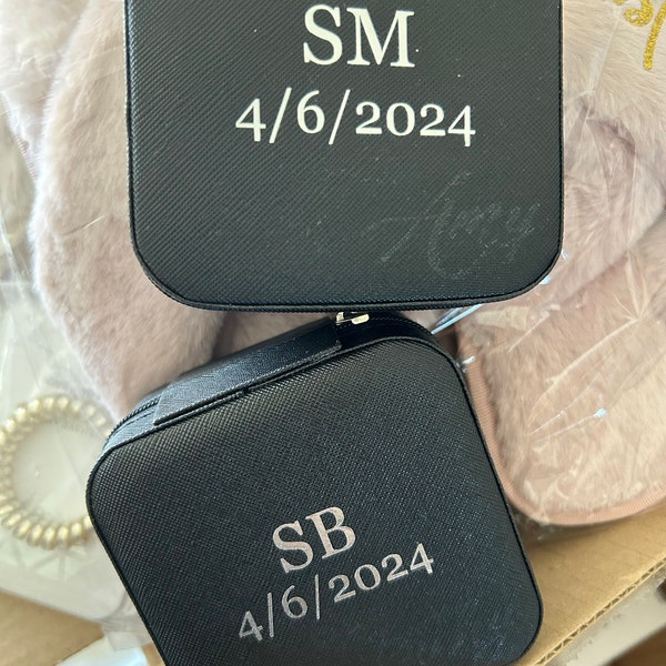 Personalized Groomsmen Watch Box Custom Jewelry Storage Case ...