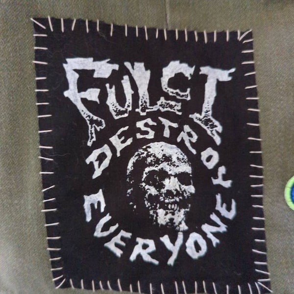HORROR PUNK Filth / Fulci Mashup PATCH so Brilliant and yet I Fear ...