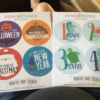 Pregnancy Sticker, Belly Stickers, Gold Stickers, Baby Bump Stickers ...