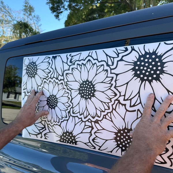 Lexus Gx460/gx470 03-09 Ocean Beach Scene Window Decals - Etsy