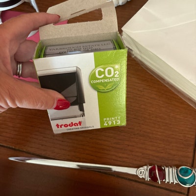 Multicolor Stamp, Custom Stamp With 2 or 3 Ink Color, Personalized ...