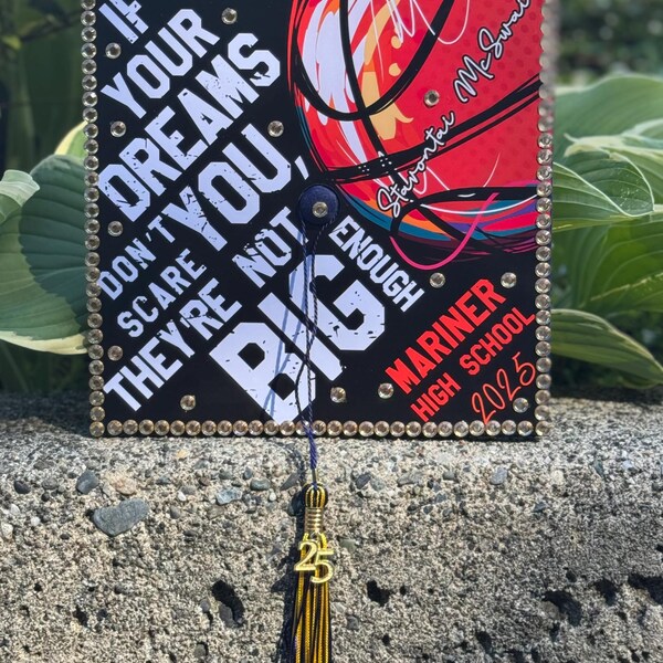 Go With the Flow Graduation Cap Topper, Customized Respiratory Therapy ...