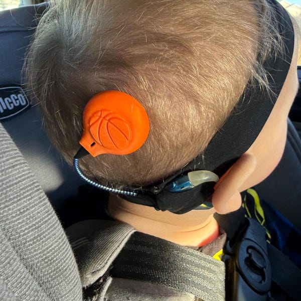 Custom Cochlear Implant Headpiece Caps (set of 2) - Basic Colors - Etsy