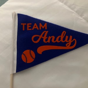 Custom Waving Hand Flag, Triangle Pennant Flag Party Favors, Solid ...