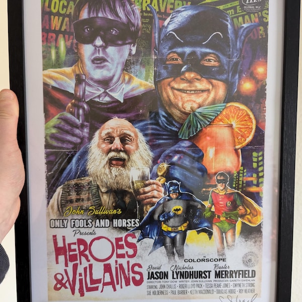 Red Dwarf 'ace Rimmer' Signed Limited Edition A3 Vintage Poster. Retro ...