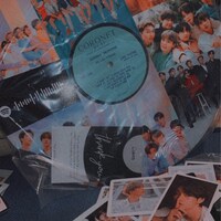 One Direction Vinyl Record Photo Collage Vintage Record Vinyl Record ...