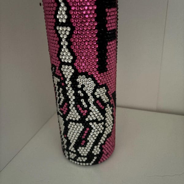 Ombre Sublimation Rhinestone Pattern | 20 Oz. Skinny | 49 Stones Wide ...
