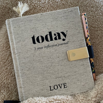 TODAY 3-year Reflection Journal for Mindfulness/reflection and ...