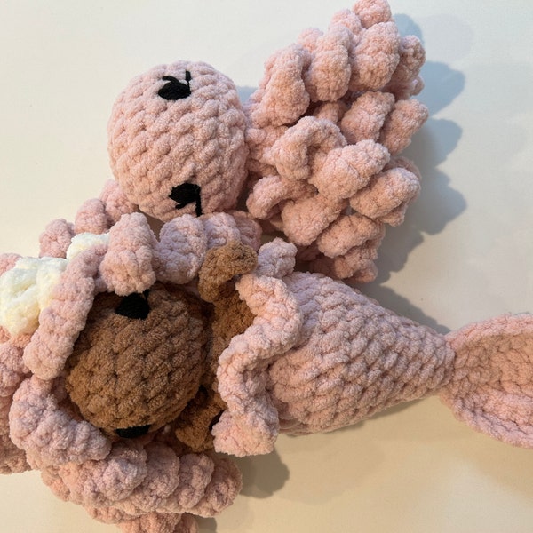 Dizzy Duck, Crochet Duck, Heirloom Duck Stuffed Animal, Toddler Toy ...