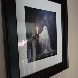 Fall Ghost Picture Printable Wall Art, Dark Academia Spooky Decor ...