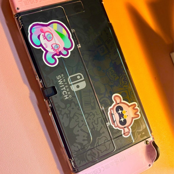 Splatoon Inspired Fan-art Badge Stickers HOLOGRAPHIC idols, Shops - Etsy